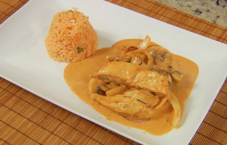 POLLO EN CREMA DE CHIPOTLE :: Cocimex9